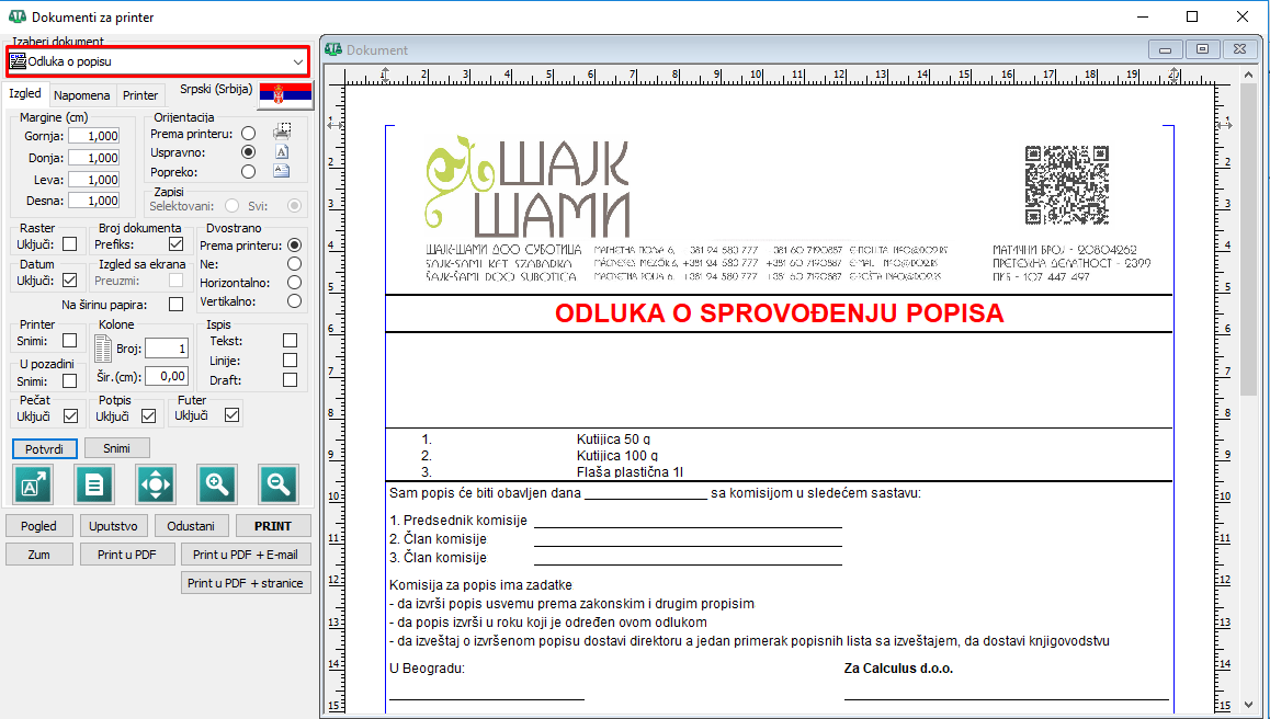 Calculus 12 | Godišnji popis