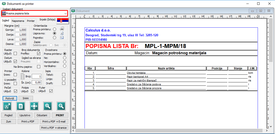 Calculus 12 | Godišnji popis